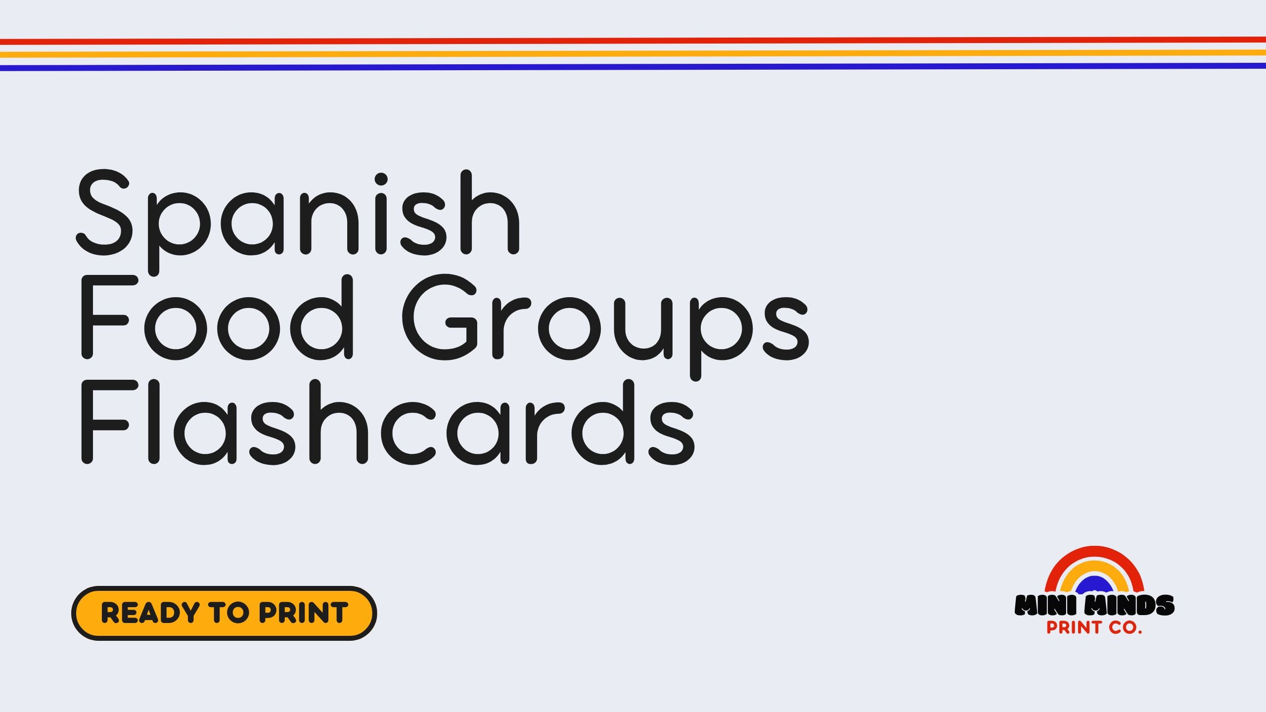 Spanish Food Groups Flashcards | Comprar Educational Products | Skillshare