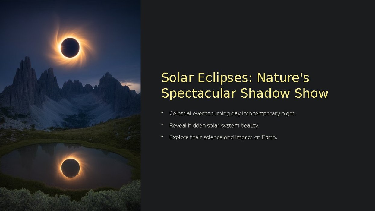 Solar Eclipses: Nature’s Spectacular Shadow Show | Buy Educational ...