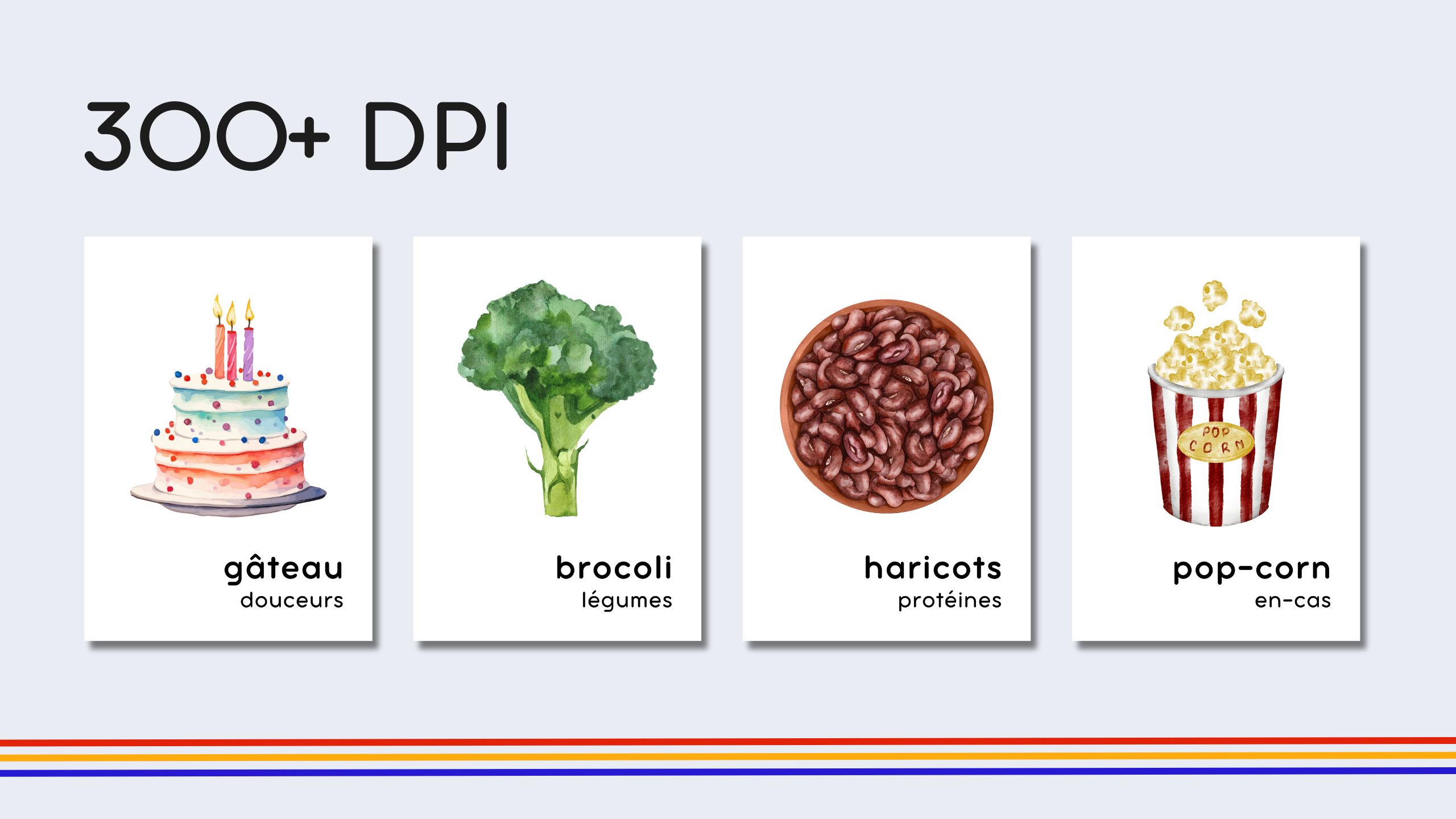 French Food Groups Flashcards | Buy Educational Products | Skillshare
