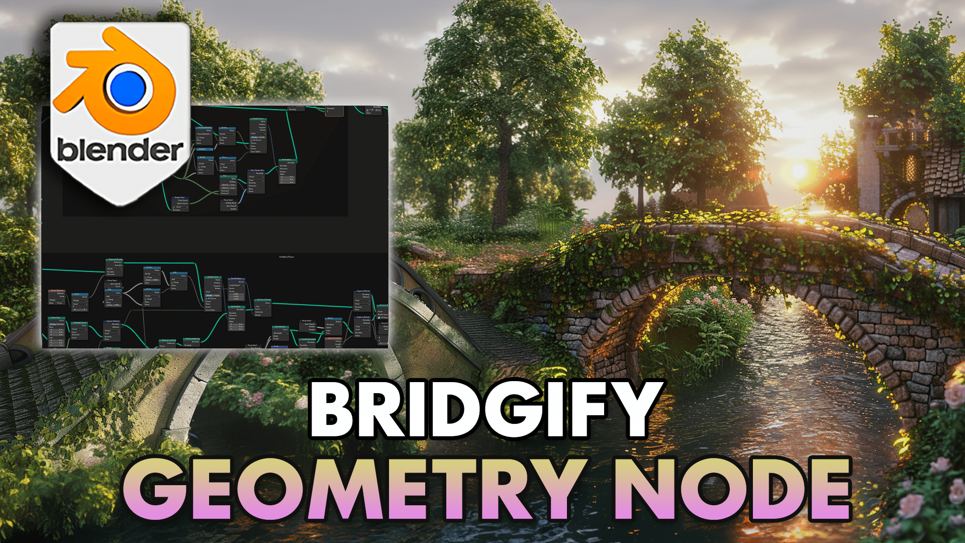 3D Tudor Bridgify - Blender Bridge Geometry Node - Revolutionize | Buy Creative Tools | Skillshare