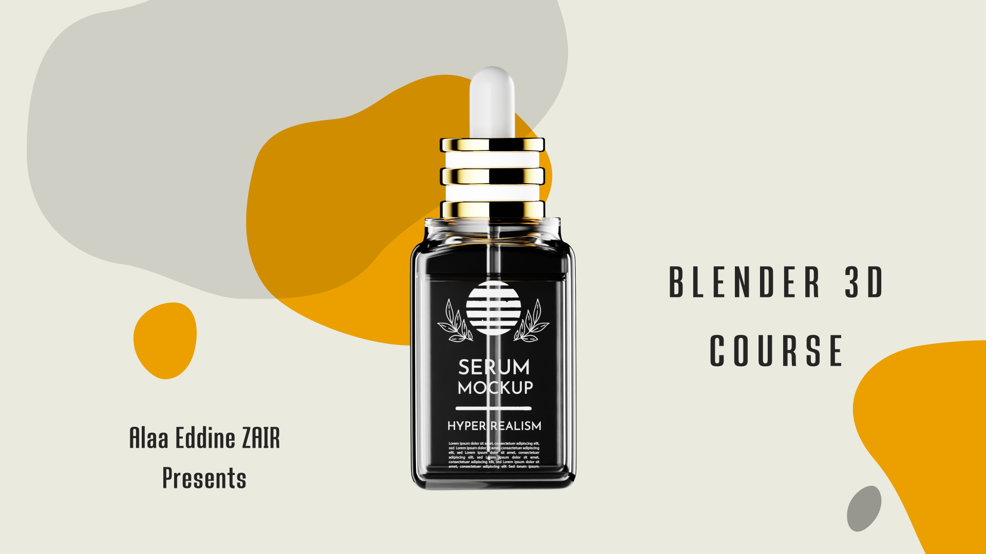 Blender 3d Cosmetic Product Modeling Lighting Course Buy Art And Design Files Skillshare