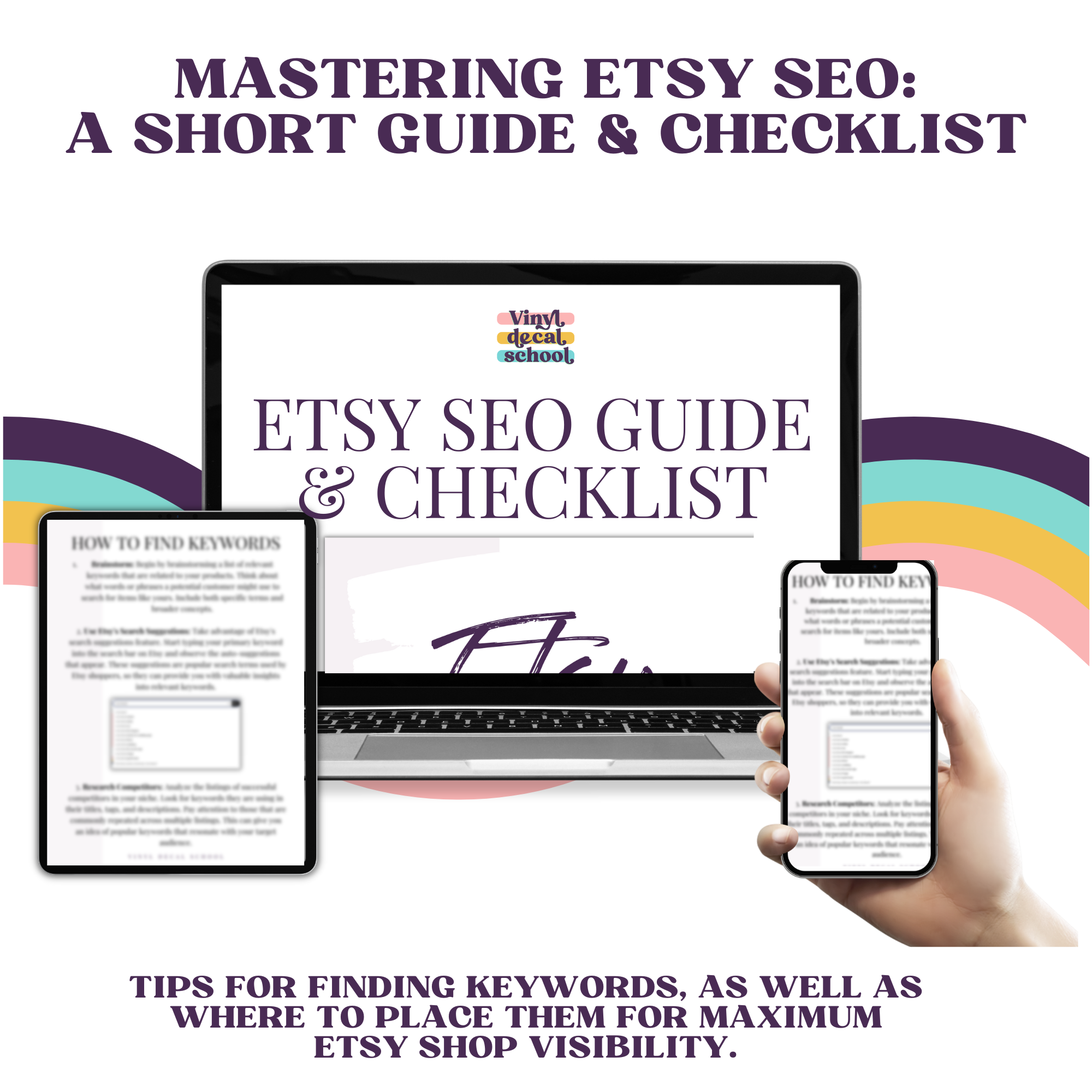 Etsy SEO Guide And Checklist | Buy Educational Products | Skillshare